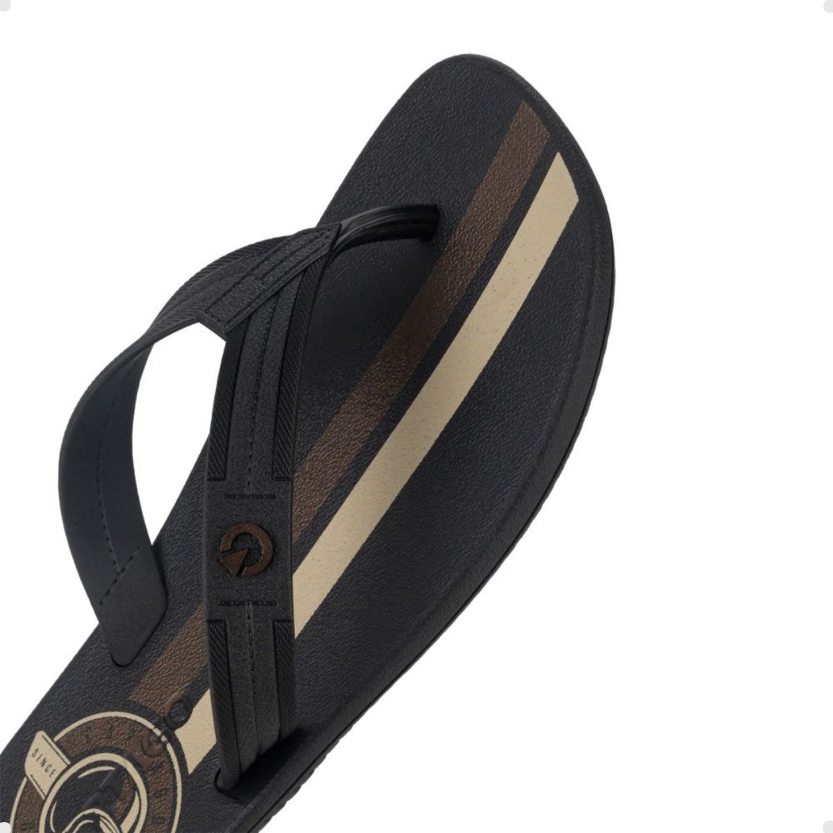 Chinelo Masculino Dedo Grendene Cartago Atlanta Preto
