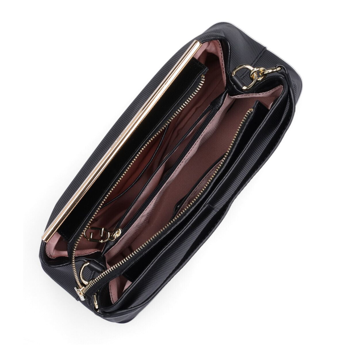 Bolsa Feminina Tote Grande Luz Da Lua Preta