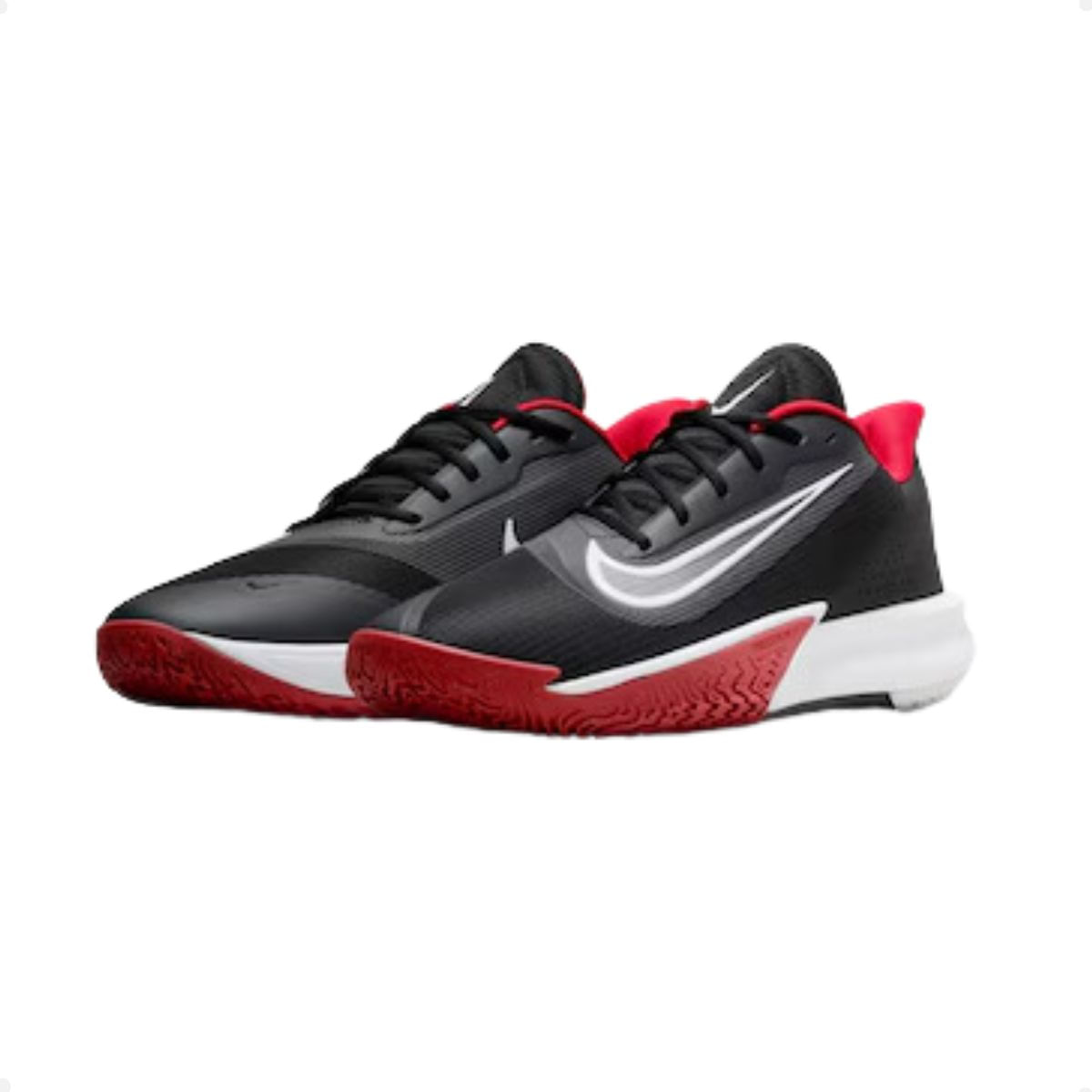 Tênis Basketball Masculino Nike Precision Vii Preto E Vermelho