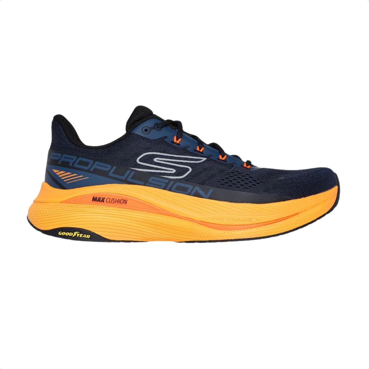 Tênis Running Masculino Skechers Max Cushioning Propulsion Marinho